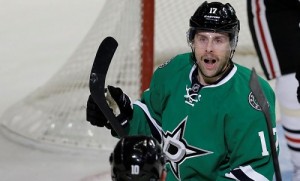 Dallas Stars Forward Rich Peverley Collapses On Bench