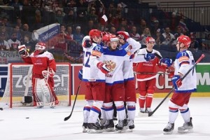 Russia defeats Denmark at 2015 World Championships